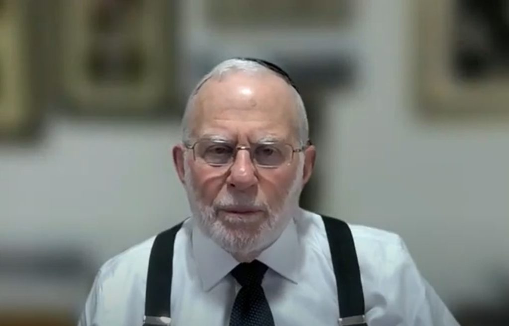 Watch Roy Neuberger on Rav Dessler zatzal and Geulah - VINnews