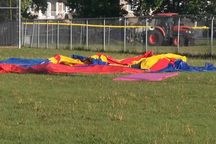 Child Dies After Inflatable Castle Tossed Into Air in Montreal Park ...