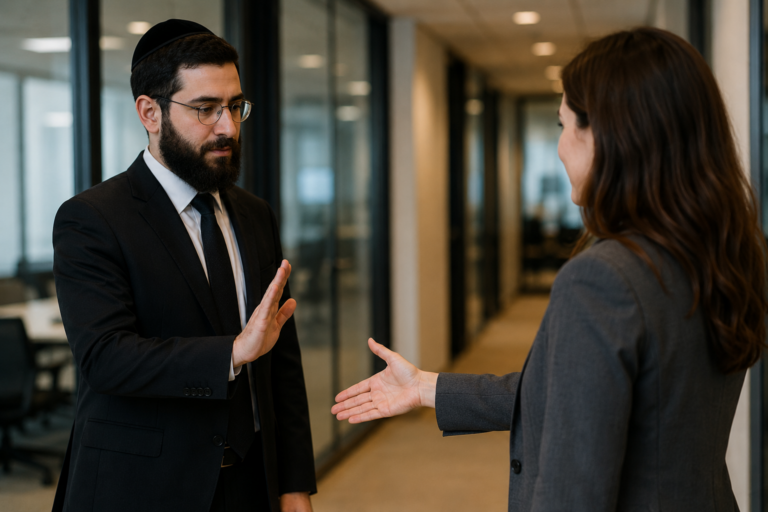 Columnist’s Post on Orthodox Jewish Men Avoiding Handshakes With Women ...