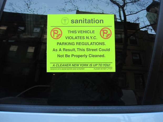 NYC Council Approves Return of ‘Shame Stickers’ for Alternate-Side ...